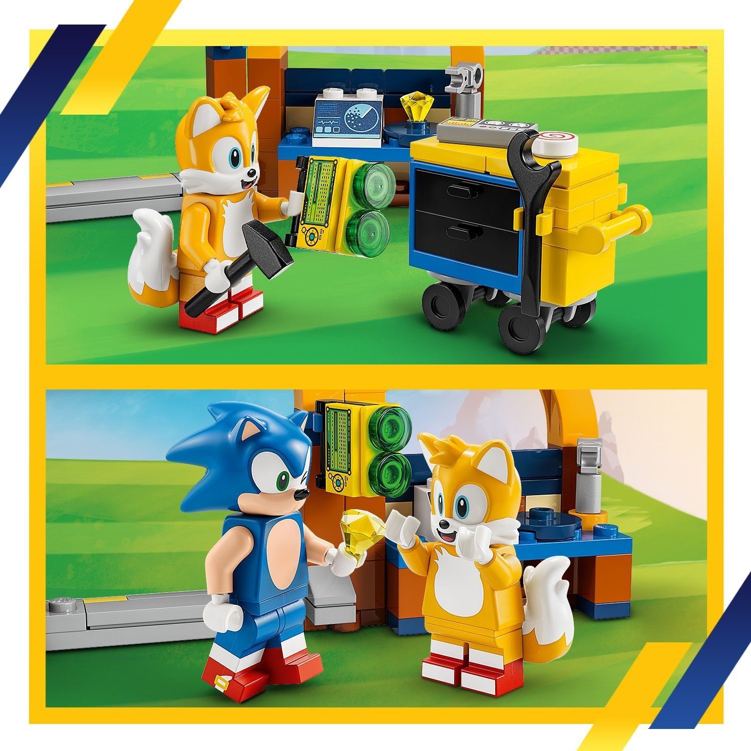 Купити Конструктор LEGO Sonic the Hedgehog Майстерня Тейлз і літак ...
