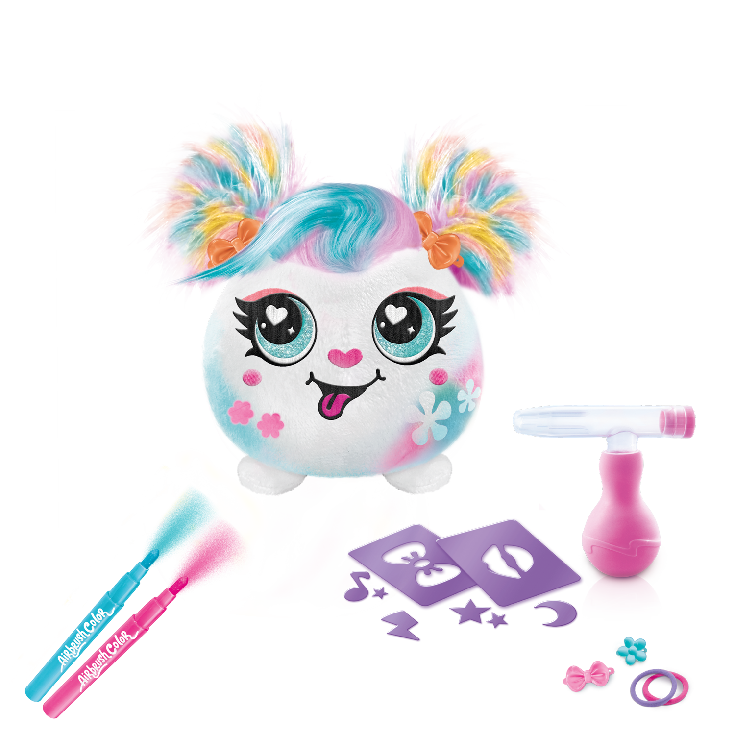 Купити Набір DIY AIRBRUSH PLUSH Hair'iffic Зроби зачіску Піксі AIR038/2 ...