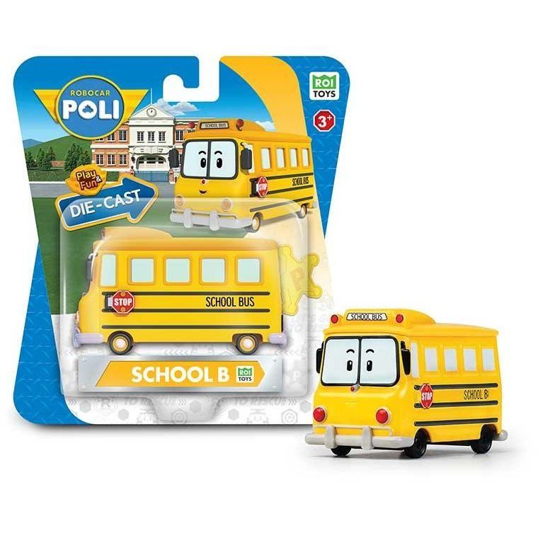 Купити Металева колекційна машинка робокар СКУЛБІ DIE CAST Robocar Poli ...