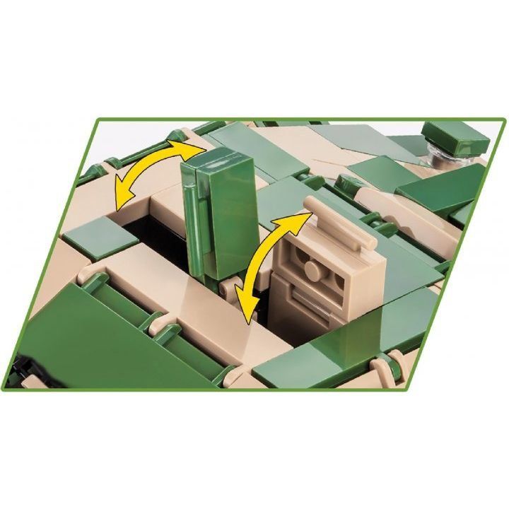 Купить Конструктор Вторая Мировая Война САУ Хетцер 555 деталей COBI ...