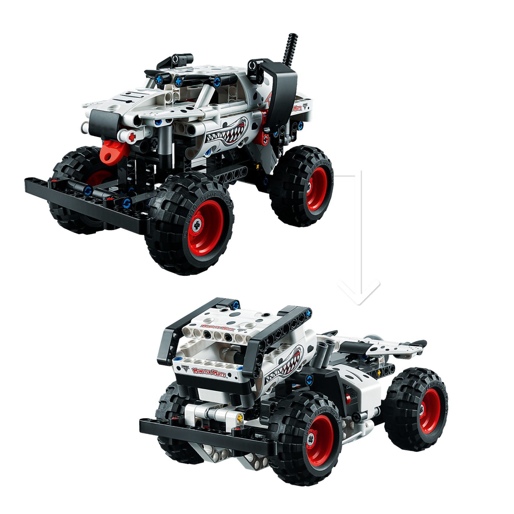Купить Конструктор LEGO Technic Monster Jam Monster Mutt Dalmatian 244 ...