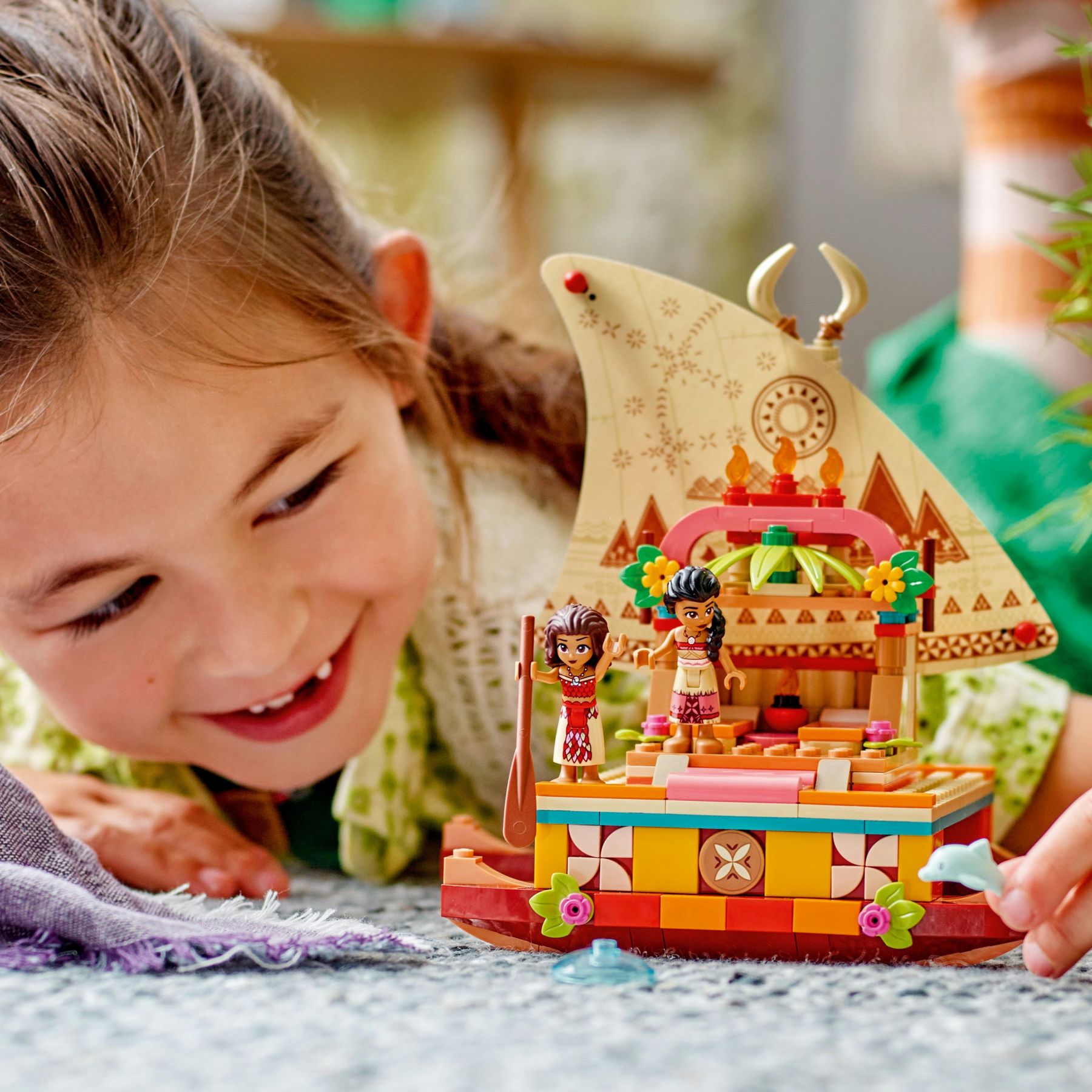 Купить Конструктор LEGO Disney Princess Поисковая лодка Ваяны 321 ...