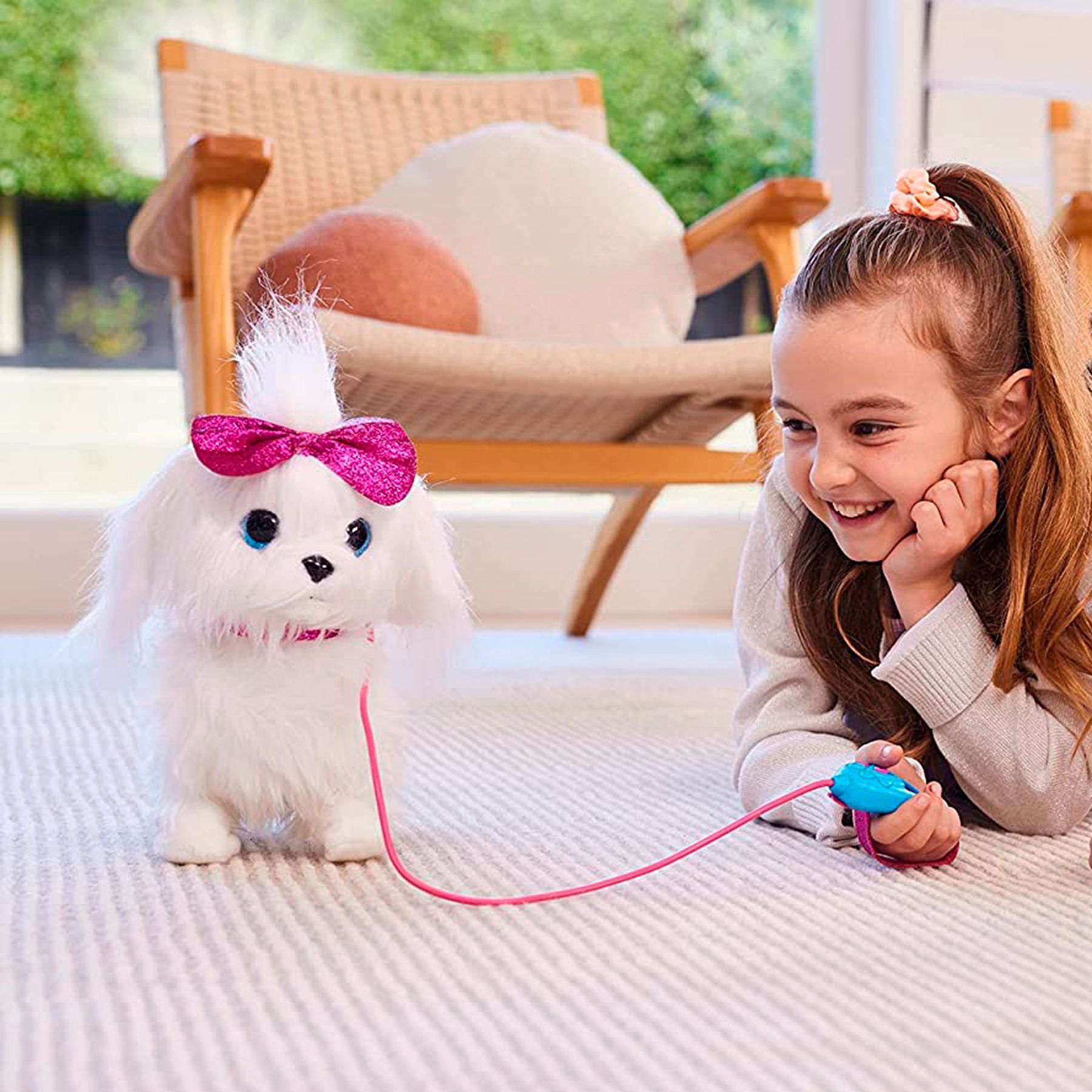 Купить Интерактивный щенок ЛАПУЛЯ Pets & Robo Alive 9531 Курьерская ...